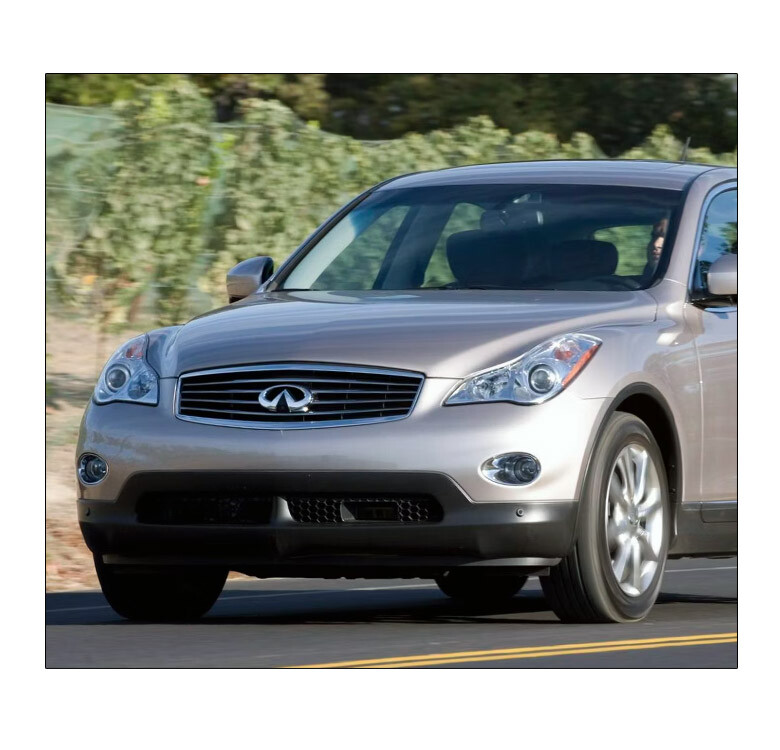 For 08-12 INFINITI EX35/14-17 QX50 AFS HID Projector Headlight Chrome ...