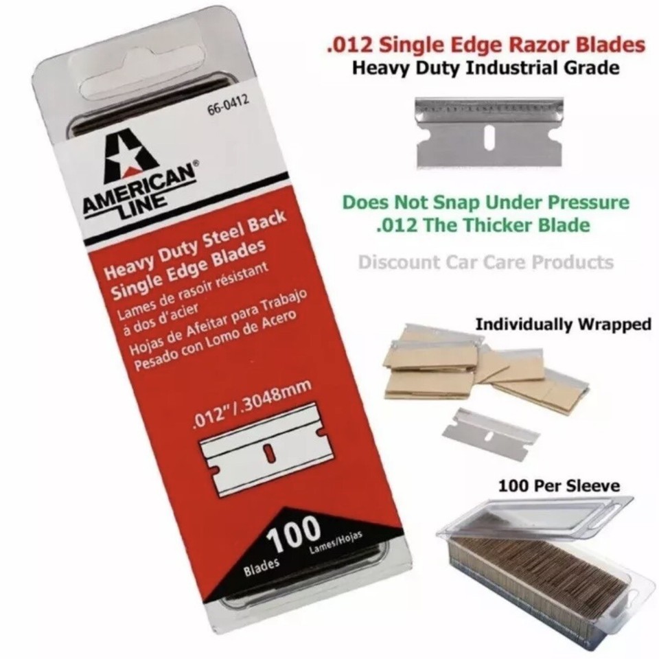 SALE‼️ American Line Single Edge Razor Blades .12” Thickness 5 Pack ...