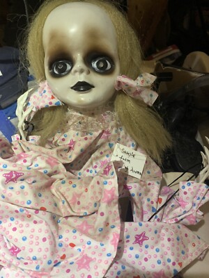 Spirit Halloween Sunstar Gemmy Sample Prototype animated swinging doll ...