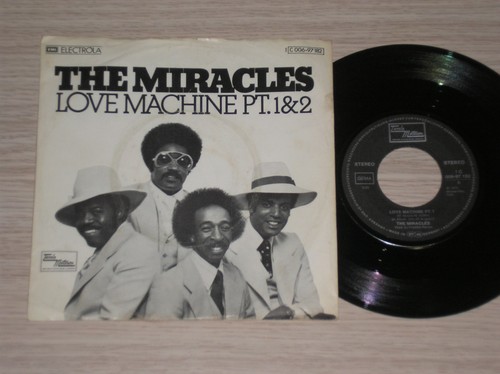 THE MIRACLES - LOVE MACHINE PT. 1 & 2 - 45 RPI 7" GERMANY" | eBay