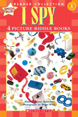 I Spy Readers Collection: 4 Picture Riddle Books by Walter Wick (2005 ...