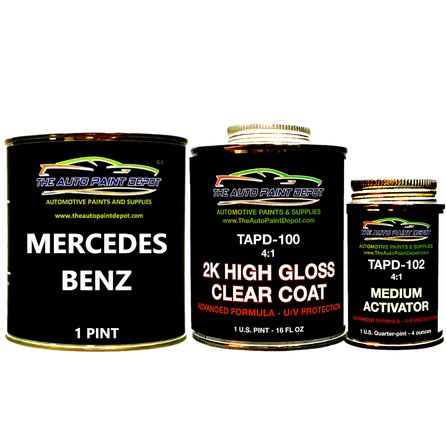 Genuine MERCEDES BENZ, C Series, CLK Coupe, BLACK 040 Paint Touch Up ...