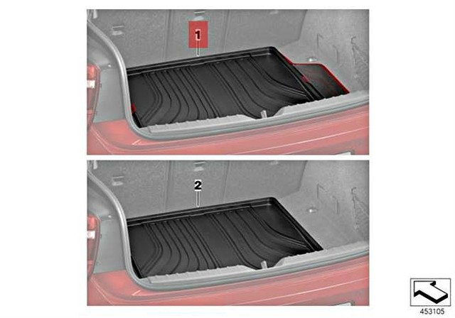 BMW Genuine OEM Fitted luggage compartment m 51-47-2-239-937 for sale ...
