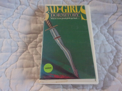 BAD GIRLS DORMITORY VHS 80'S WOMEN IN PRISON ACTION SLEAZE DRAMA SHOWER ...