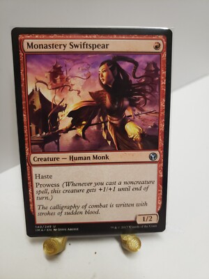 MTG Monastery Swiftspear – Iconic Masters Magic the Gathering Card ...