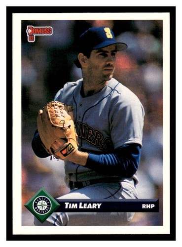 1993 Donruss #289 Tim Leary - Seattle Mariners | eBay