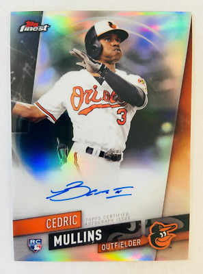 2019 Topps Finest CEDRIC MULLINS Rookie Autograph RC Auto. S&H Bubble ...