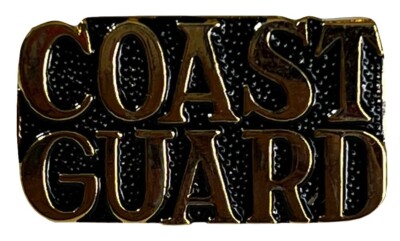 Pack of 50 U.S. Coast Guard Letters Motorcycle Hat Cap Lapel Pin M-178 ...