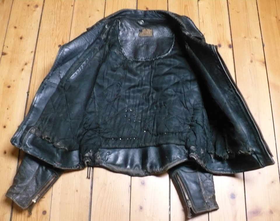 VINTAGE 1950's BECK NORTHEASTER MOTORCYCLE JACKET SZ. 40 (M) | eBay