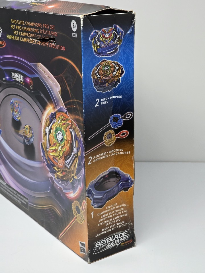 Beyblade Burst Pro Series EVO Elite Champions Pro Set New Opened Box ...