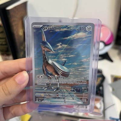 Pokemon TCG Skarmory 209/191 illustration rare from surging sparks | eBay