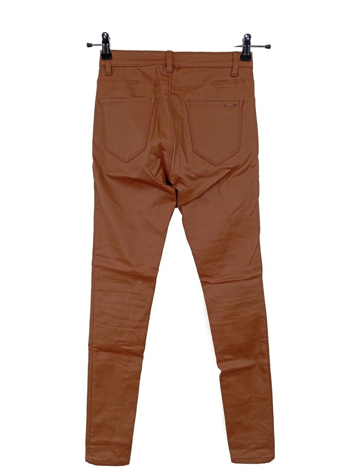 TOXIC 3 Skinny Jeans Damen Jeans Gr. DE 36 braun Casual-Look | eBay.de