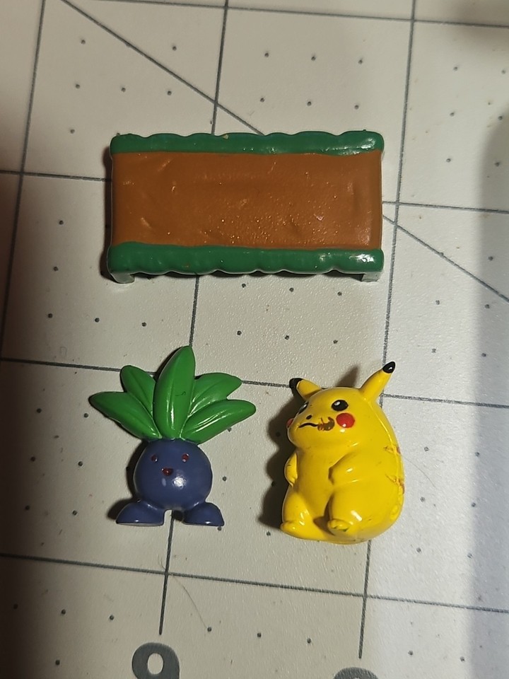 Pokemon Tomy Polly Pocket Playset Blue Viridian Forest with Pikachu ...