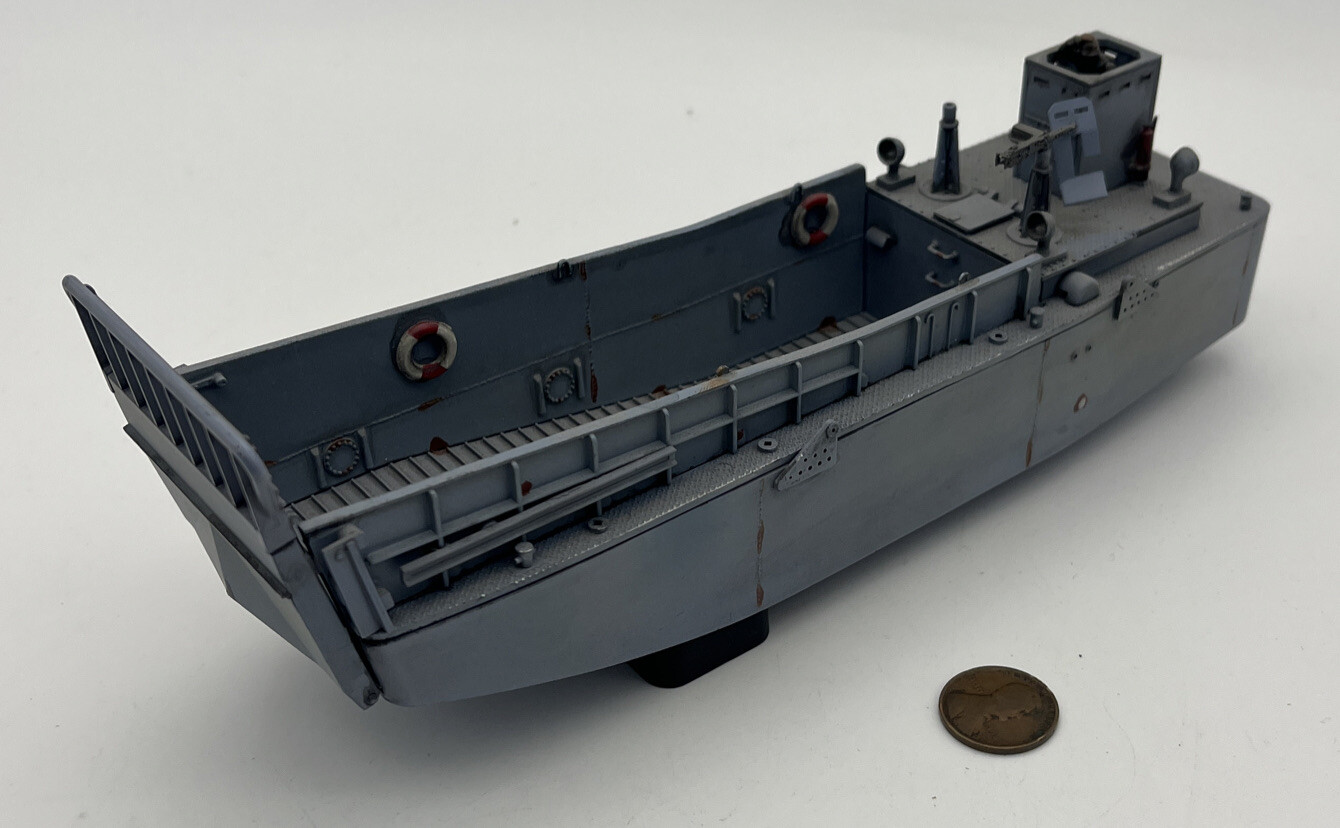 Vintage WWII Military Higgins Boat D-Day Unimax Figurine Navy Army ...