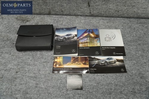 Operator Instruction Manual Guide Book Set Mercedes W205 C43 C300 oem ...