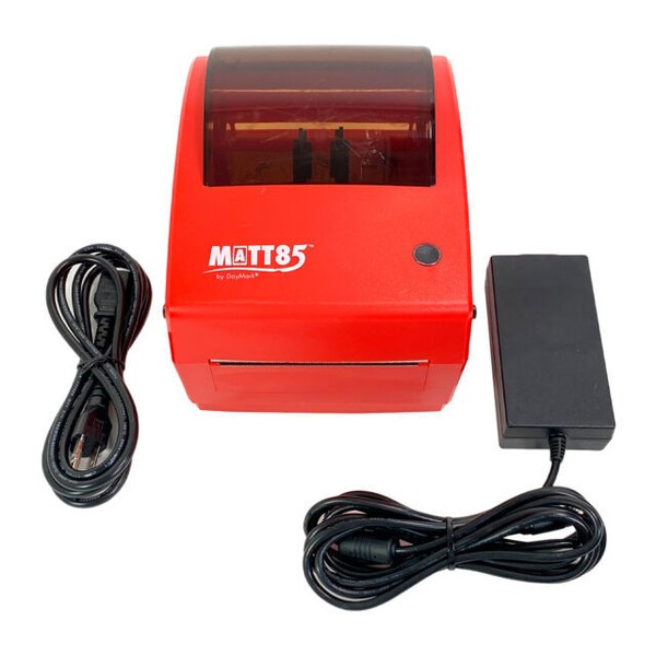 DayMark Matt85 Monochrome Direct Thermal Label Printer - Red (IT118379 ...