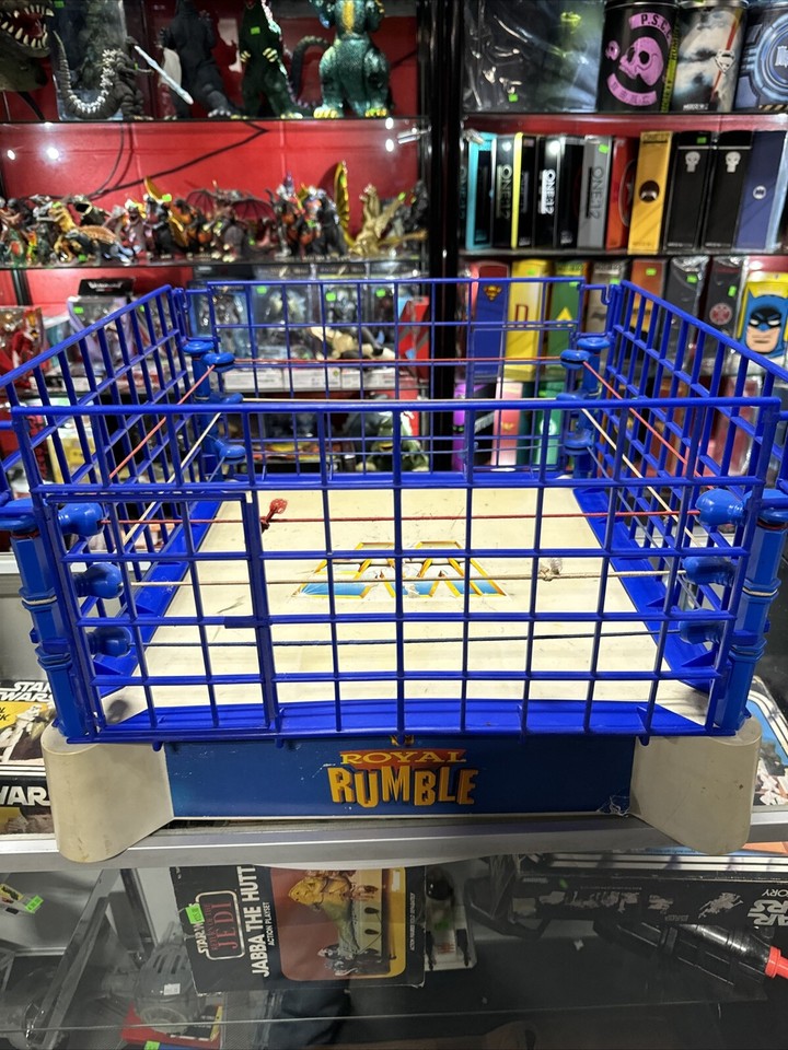 WWF LJN Wrestling Superstars Ring & Cage Match Accessory LJN 1985 ...