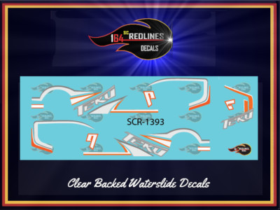 1/64 "Acceleracers Reverb Teku" Replica Decal SCR-1393 | eBay