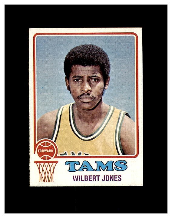 1973-74 TOPPS BASKETBALL CARD MEMPHIS TAMS #221 WILBERT JONES NRMT ...