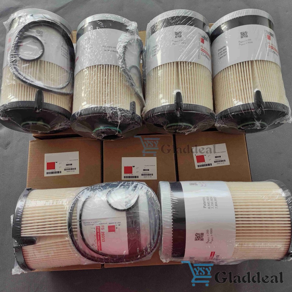 6PCS 24009059 24009058 Fuel Separator Filter FITS DAVCO 386 FS20313 ...