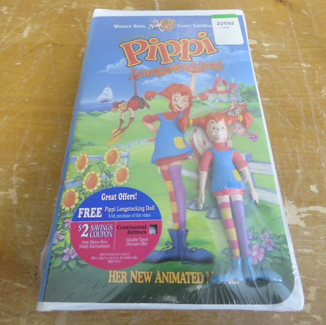 Pippi Longstocking (VHS, 1997) for sale online | eBay