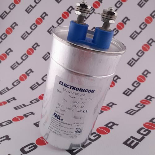 ELECTRONICON CAPACITOR E62.Q17-803C60 80µF 1680DC 1000AC MKP-1 | eBay