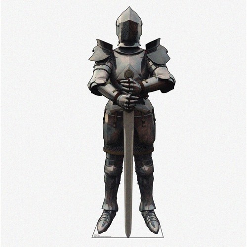 ArmorGuard Life-Size Knight Standup: Majestic Medieval Decor for an ...