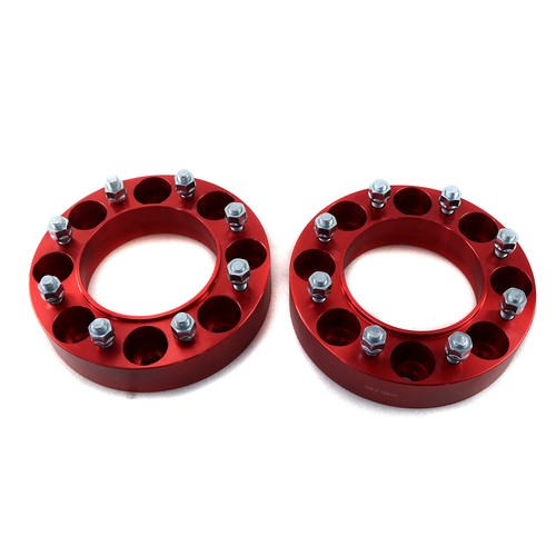 2PCS Skid Steer 8Lug Wheel Spacers For Bobcat Case CAT John Deere New ...