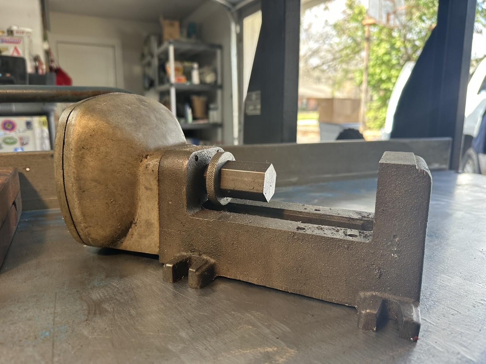 APCO Speedy AIR VISE 3" MODEL AR-60 PNEUMATIC VISE MACHINIST Foot Pedal ...