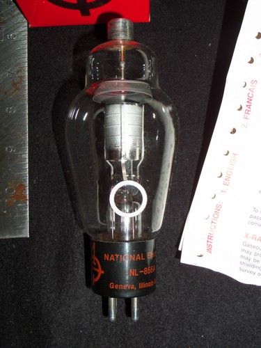 National NL - 866a Half-wave Mercury-vapor Rectifier Vacuum Tube for ...