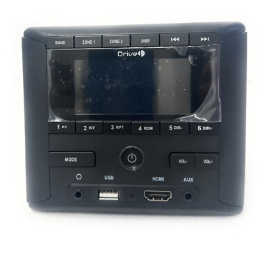 RV Stereo AM/FM Radio/Bluetooth/Aux-In Sound System Receiver Wall Mount ...