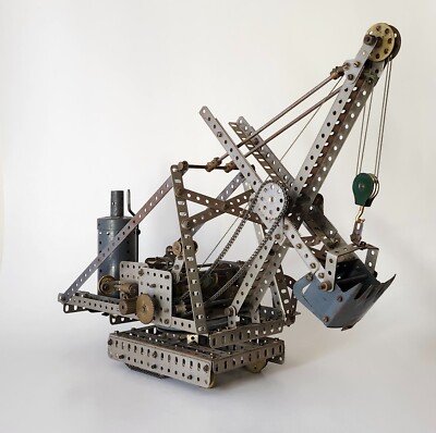 Meccano Steam Excavator Vintage 1929 Super Model 19A or Mechanical ...