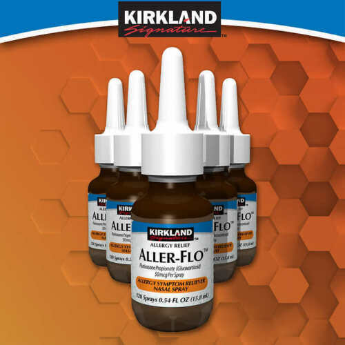 Kirkland Aller-Flo Fluticasone Propionate 5 bottles Allergy Relief ...