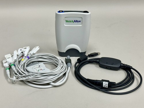 2017 Welch Allyn Cardio Perfect SE-PRO-600 With Leads & Data USB Cable ...