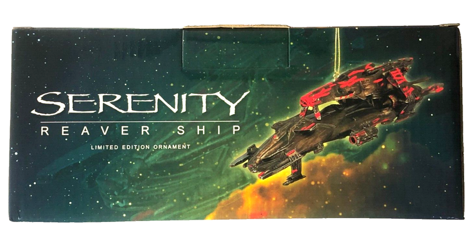 SERENITY FIREFLY TV Series Statue - Ornament Set of 2 - INARA'S SHUTTLE ...