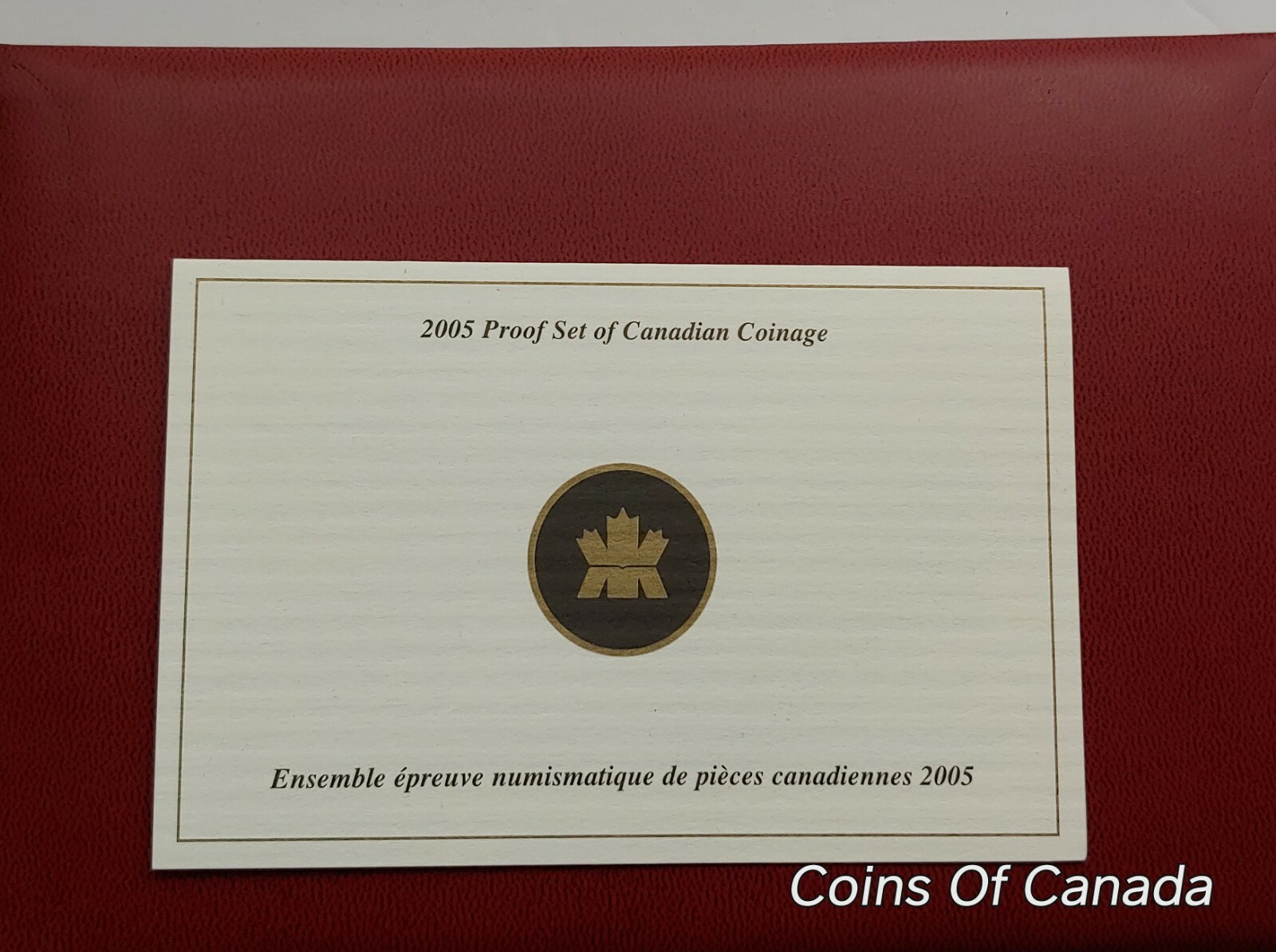 2005 Canada 8 Coin Silver PROOF Set w/ Gold Plated Silver Dollar # ...