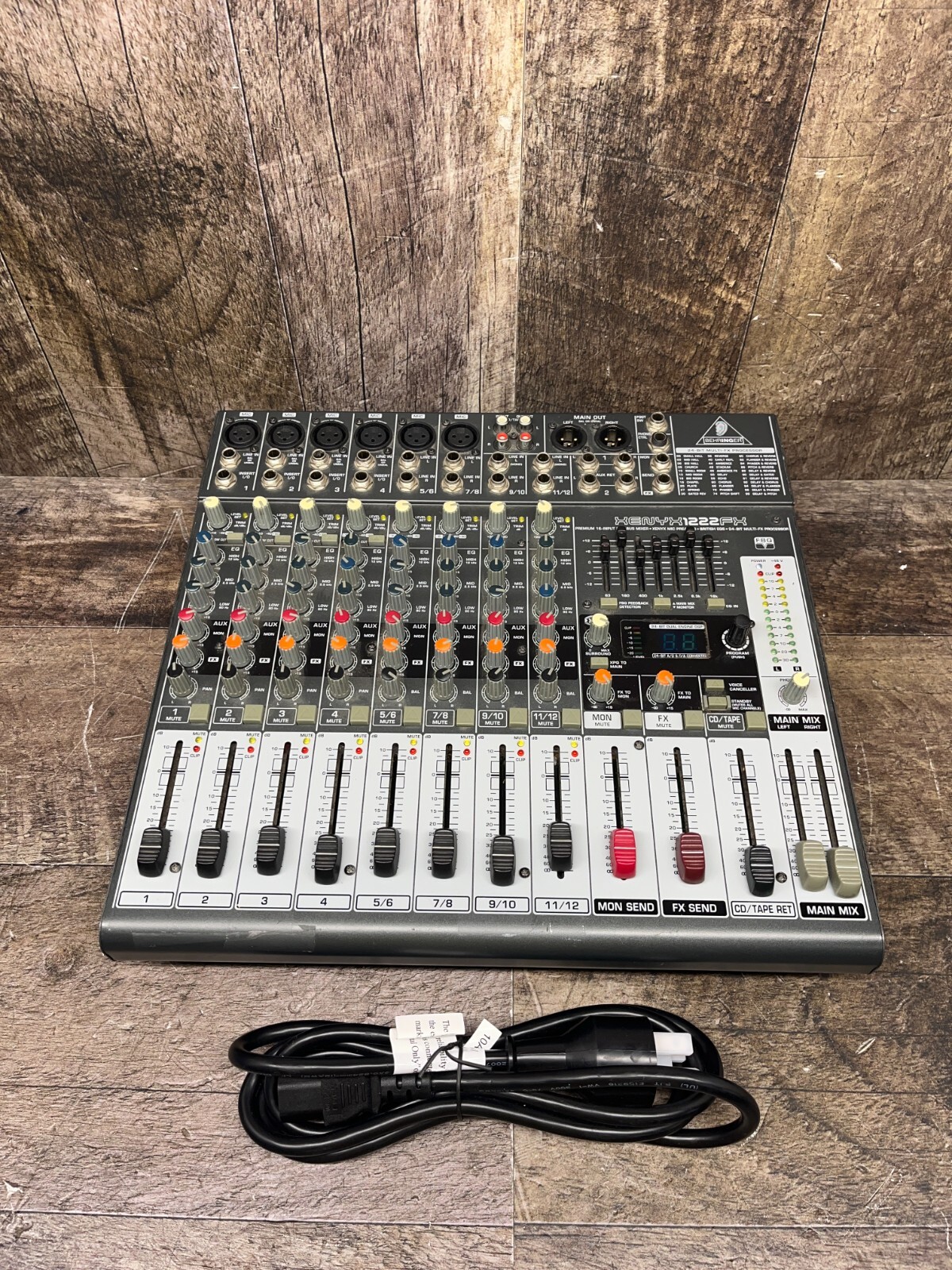 Behringer Xenyx 1222FX 24-Bit Multi-FX Processor | eBay