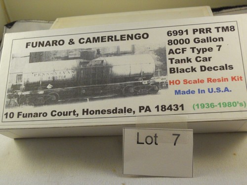 Lot 07: Funaro & Camerlengo Pennsylvania TM8 8000 gal ACF Type 7 Tank ...