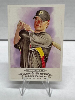 2009 Topps Allen & Ginter Baseball Card #219 Nate McLouth Pittsburgh ...