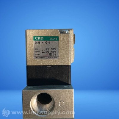 CKD GNAB1-1-0-1 Air-Operated 2-Port Valve Manifold 8666 | eBay