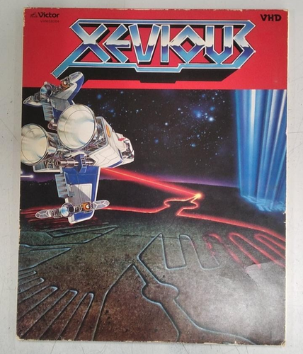 VICTOR VHD Video Disc Namco Xevious VHM58064 Japanese Retro Game ...