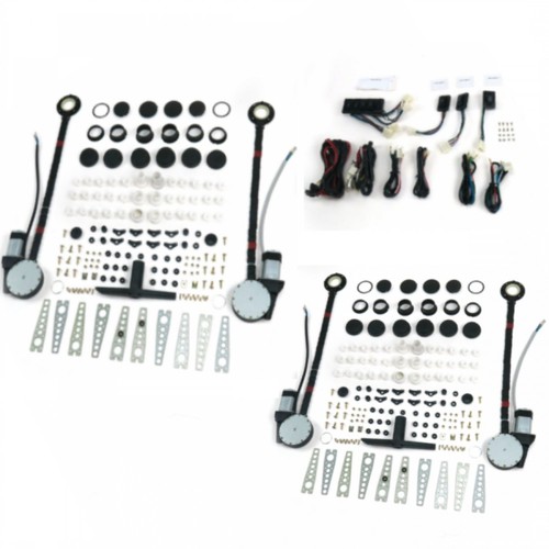 4-Door Power Window Motor & Switch Kit with 6 Switches for 4 Doors 12V ...