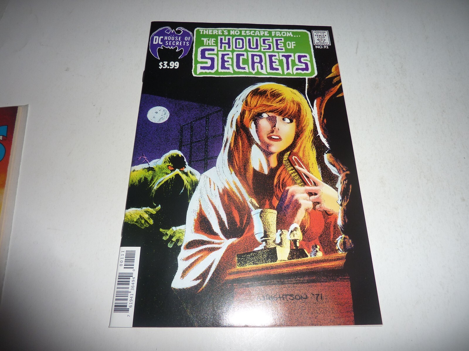 HOUSE OF SECRETS #92 DC 2019 Facsimile Reprint BERNIE WRIGHTSON SWAMP ...