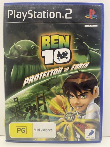 Ben 10 Protector Of Earth Playstation 2 PS2 Game And Manual Cartoon ...