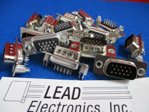 QTY15 AMPHENOL 10090928-P154XLF 15PIN MALE HI-DENSITY D-SUB | eBay