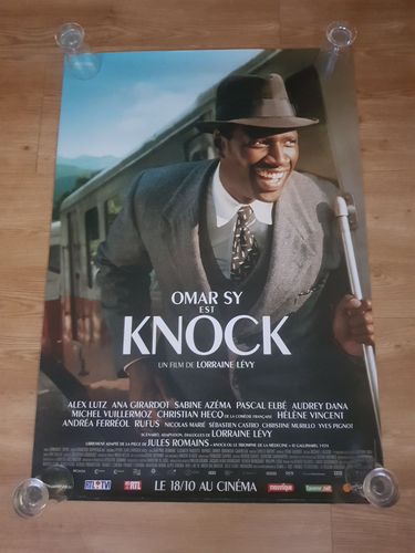 Belgium original cinema ROLLED poster KNOCK 2017 (70x100cm) OMAR SY | eBay
