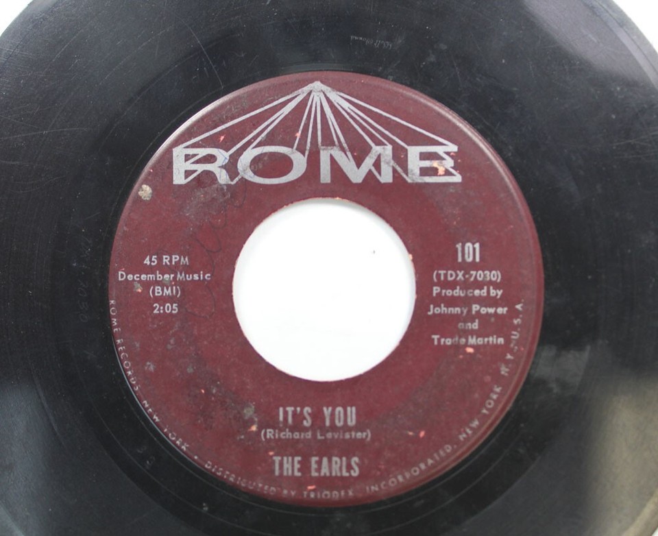 Hear! Doo Wop 45 The Earls - Life Is But A Dream / Its You On Rome | eBay