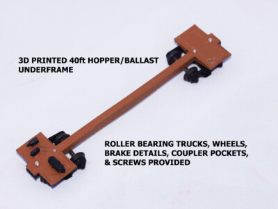 RCR - HO PARTS 40FT HOPPER 3D printed U/F with details 2 sets | eBay