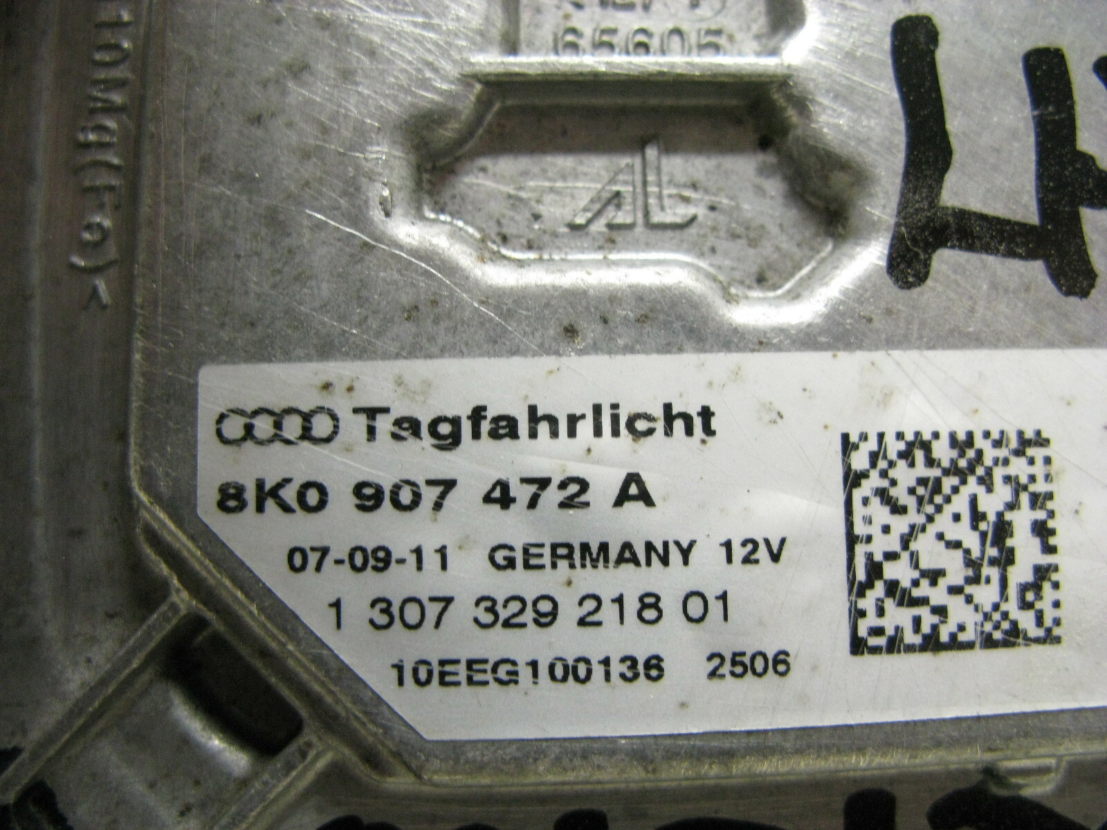 08-16 AUDI 8T A5 S5 RS5 A4 Q5 DRL LED HEADLIGHT BALLAST MODULE LEFT OR ...