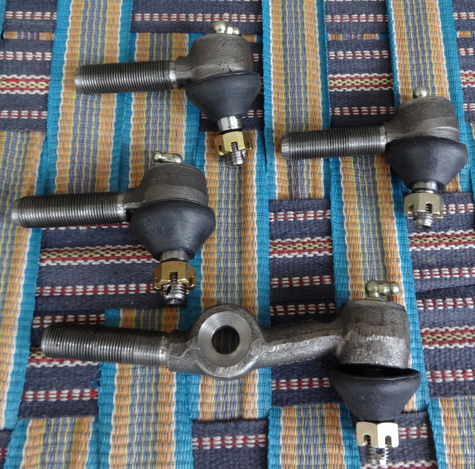 GENUINE TIE ROD END SET FOR ALL CJ & MAHINDRA & MAHINDRA JEEP WILLYS ...